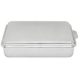 Lindy's 13 in x 10 in Stainless Steel Cake Pan - Walmart.com