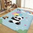 1PC Cartoon Style Area Carpet Local Carpet, Lightweight Washable Easy ...