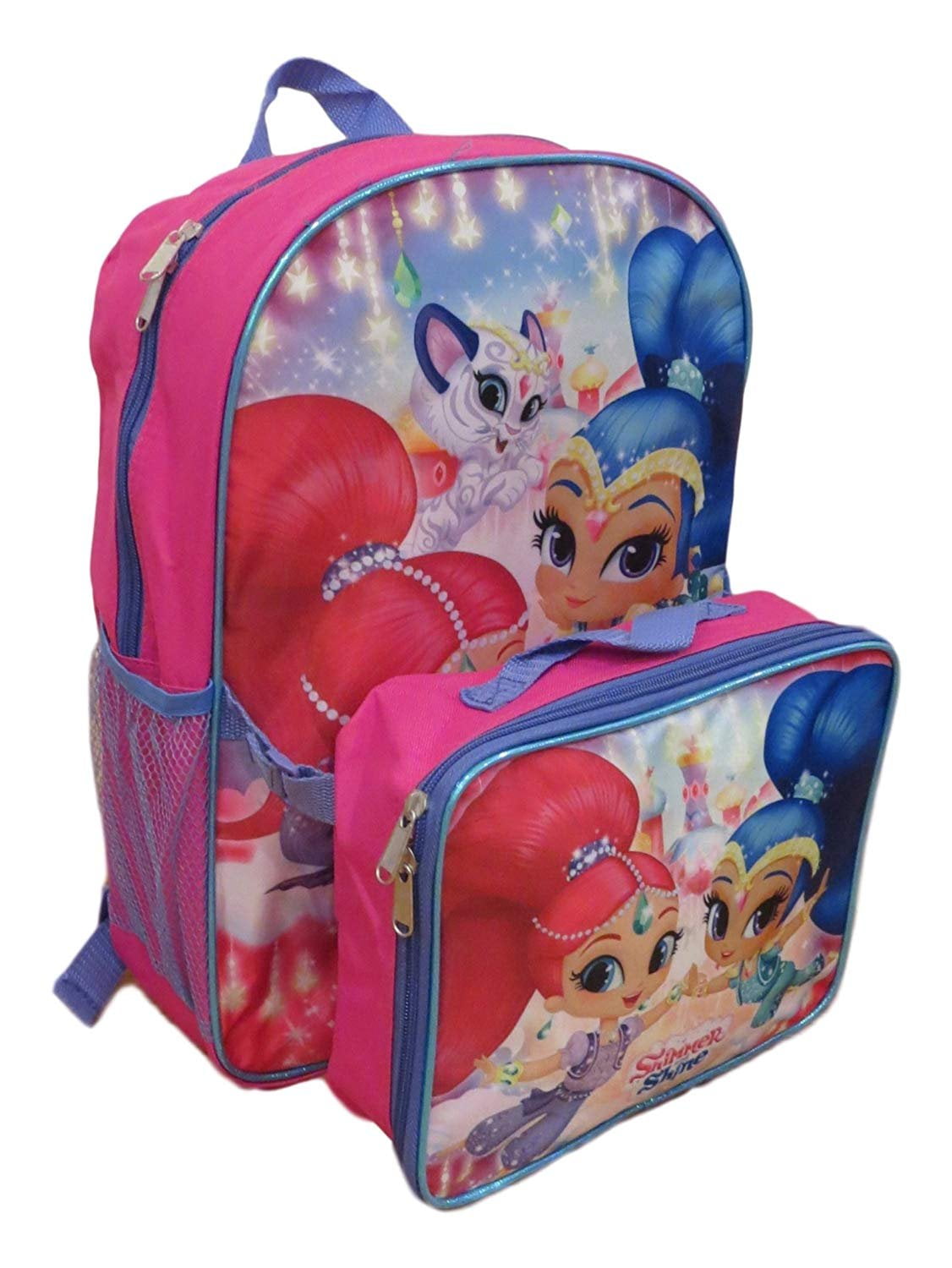 Shimmer and Shine 16" Backpack With Detachable Matching Lunch Box ...