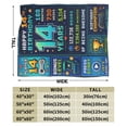 14th Birthday Gamer Blanket Gift Throw Blanket Pixel Video Game Gift ...