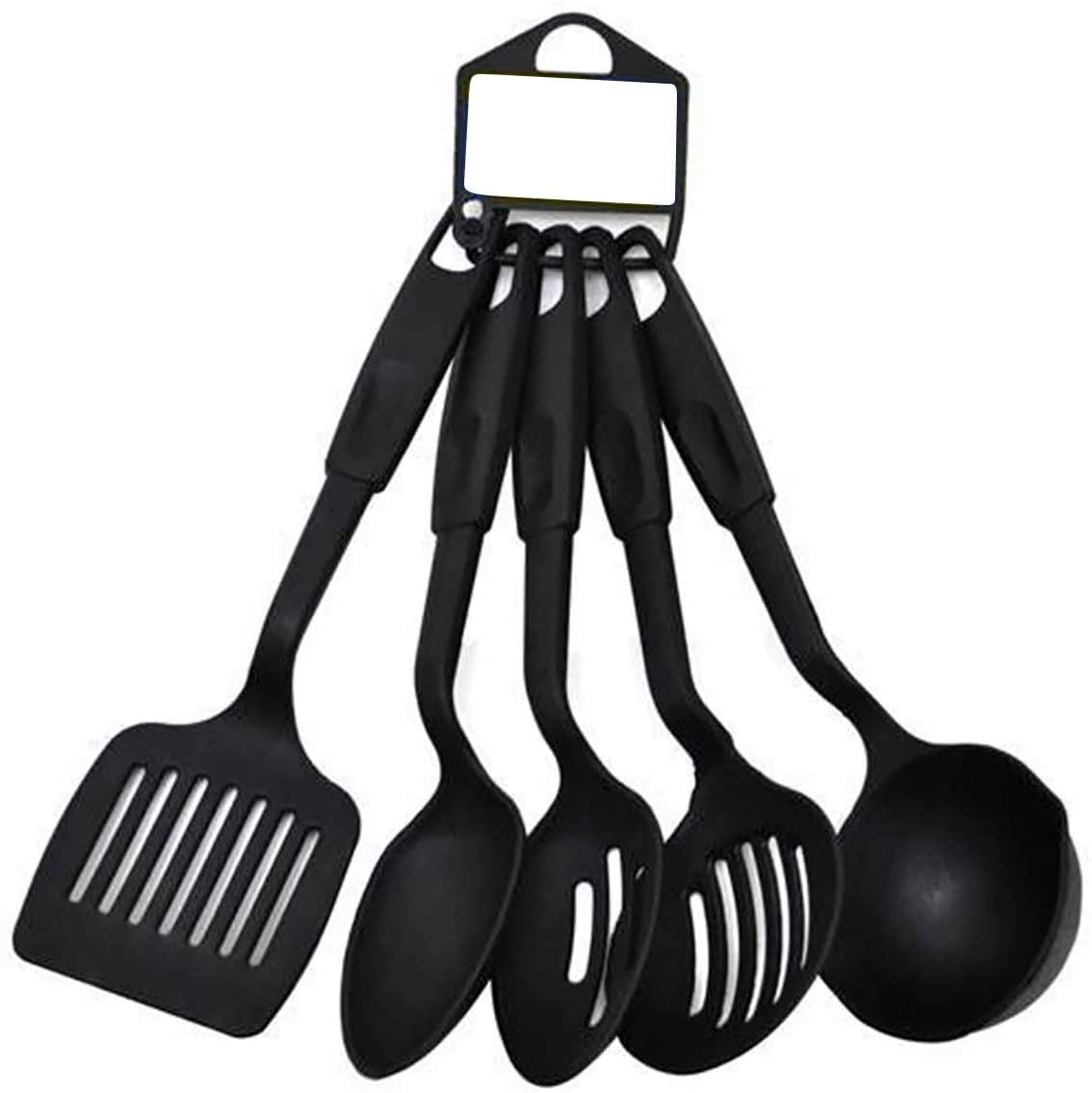 Kitch N' Wares Nylon Kitchen Utensils - Set of 5 - Non-Stick and Heat ...