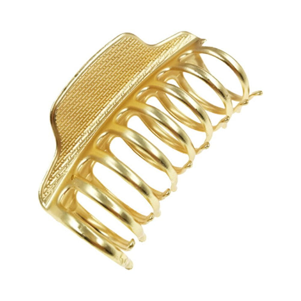 Click here for Showeroro Curved Metal Hair Claw Clip Golden 1set... prices