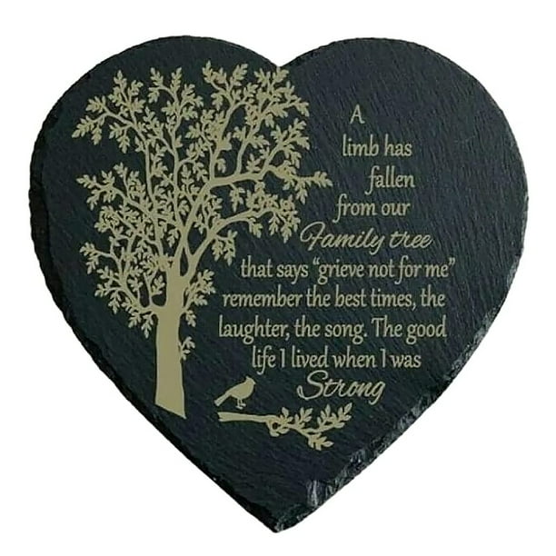 Linyer Bereavement Memorial Stone Families Pets Memory Decorative ...