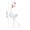 Cartoon Chicken Shape Lights Childrens Bedside Lamp Flexible Charging ...