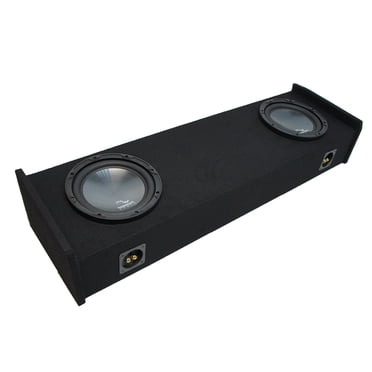 2007-2013 Chevy Silverado Crew Cab Truck Harmony R124 Dual 12" Sub Box ...