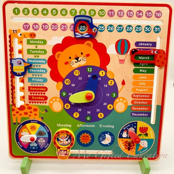 Click here for My Gifted Education 7-In-1 Wooden Kids Learning Ca... prices