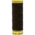 Gutermann Top Stitch Heavy-Duty Black Thread, 33 yd. - Walmart.com