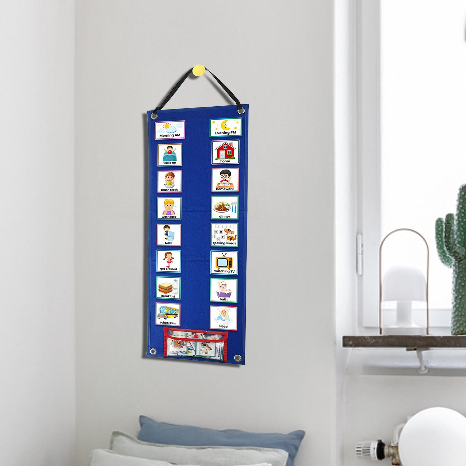 Calendario Visual ños, 70 piezas, tarjetas de horario Visual con 72 ...