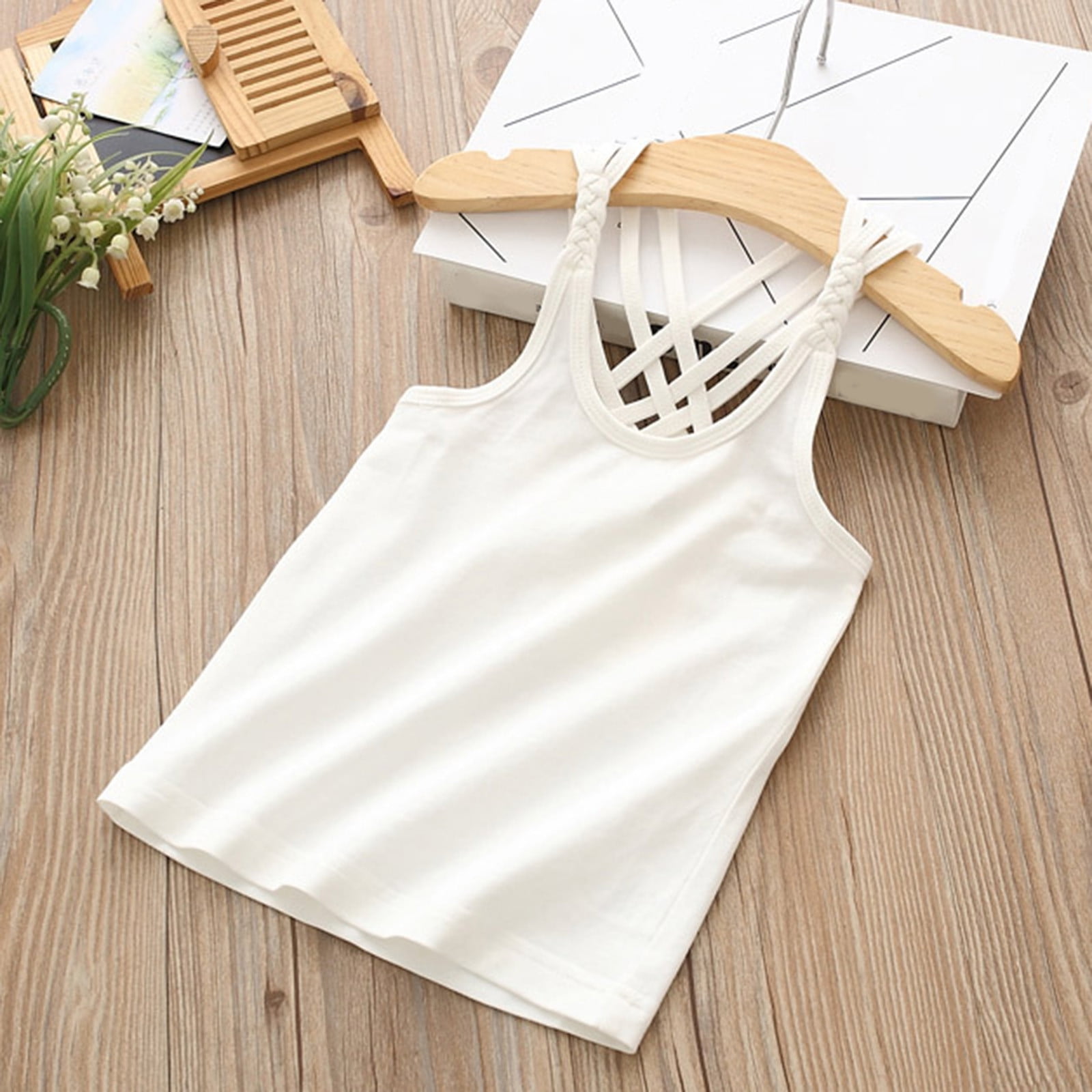 Click here for Zhangmingg Toddler Girls Racerback Dance Tank Top... prices