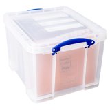 Really Useful Boxes Large Stackable 32 Liters Plastic Storage Box with ...