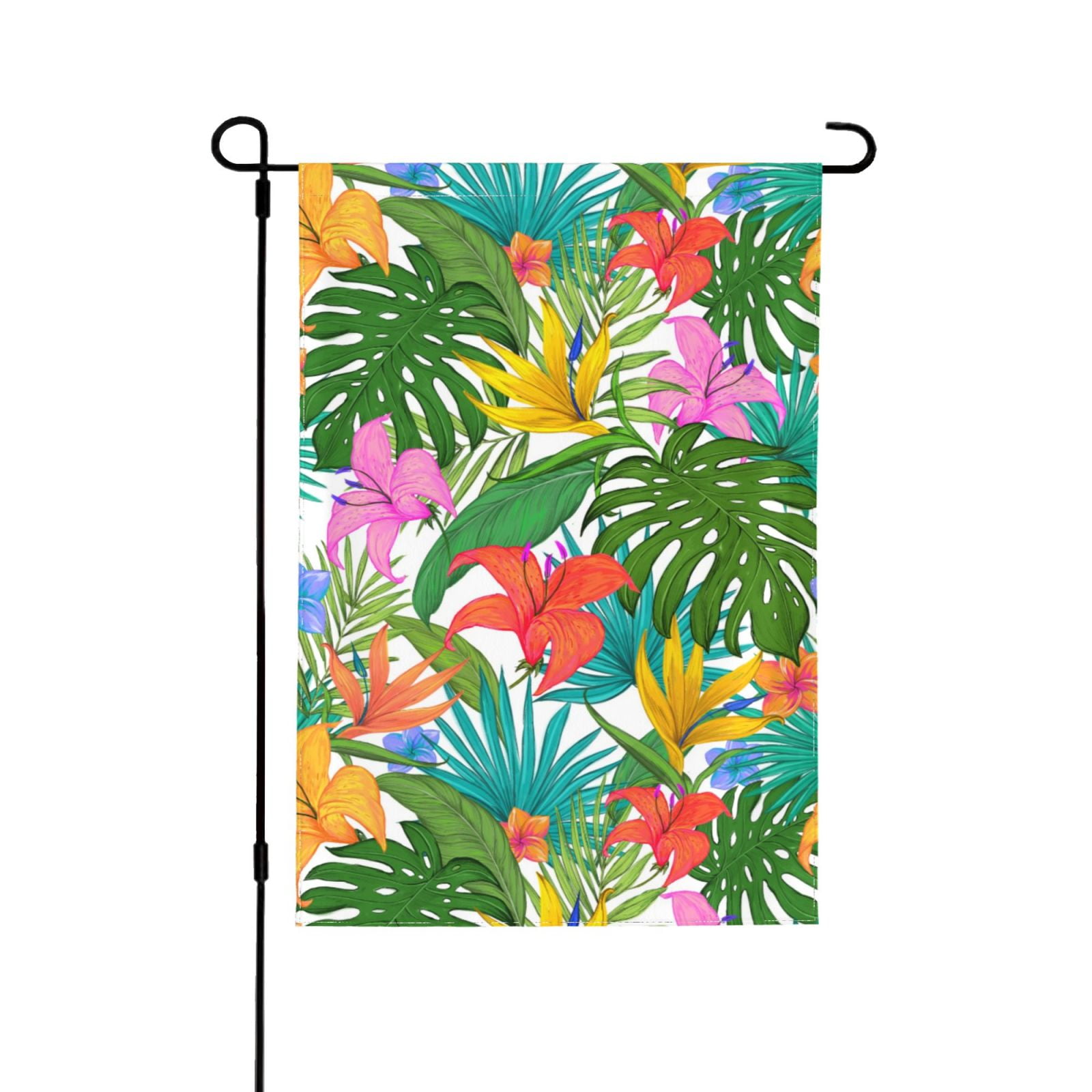 XMXY Tropical-Greens Garden Flags Double Sided,Farmhouse Holiday Yard ...