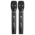Supersonic UHF Dual Fixed Channel Professional Wireless Microphone ...