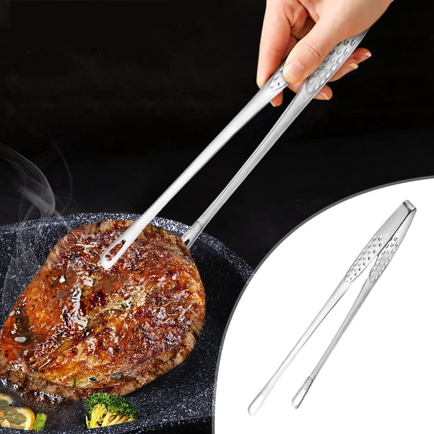 Fiudx Pinza para Barbacoa de Acero Inoxidable 304, Pinza para Escaldar ...