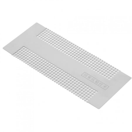Painting Ruler, Stainless Steel Painting Ruler, 5.1 X 2.1in 432 Holes ...