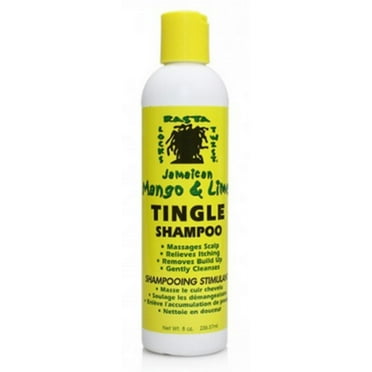 Jamaican Mango & Lime Tingle Shampoo, 8 Oz, Relieves Itching and ...