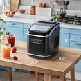 Ecozy Chillio Smart Ice Maker, Portable Ice Makers Countertop with App ...