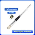 27MHZ Telescopic Antenna BNC Connector Aerial for Short Wave Radios ...
