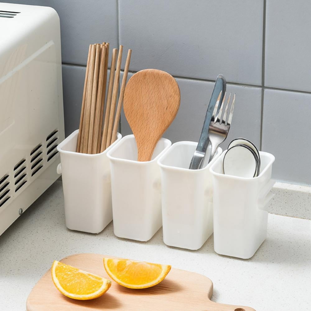 4PCS Container Box,Rectangular Storage Bin Plastic Drawer Or Cabinet ...