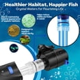 Aquarium UV Filter - 4-in-1 500L Fish Tank UV Light Sterilizer ...