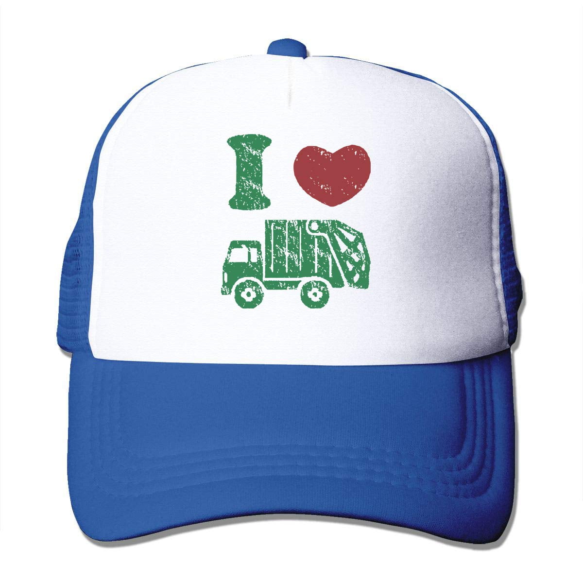 Boys' I Love Garbage Trucks Hat Trash Trucker Mesh Cap Birthday Gift ...