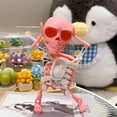 Wind-up Dancing Skeleton Toy No Need Battery Kids Toddlers Desktop Mini ...