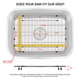 Sink Grid 18" X 12-1/2" Stainless Steel Grids For Bottom Of Kitchen ...