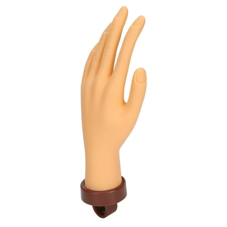 Fake Hand, Reusable Bendable Acrylic Color Mannequin Hand PVC Flexible ...