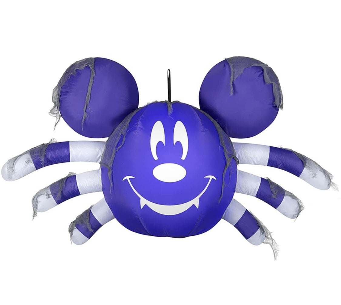 Gemmy 4FT Wide Airblown Inflatable Disney Hanging Mickey Mouse as ...