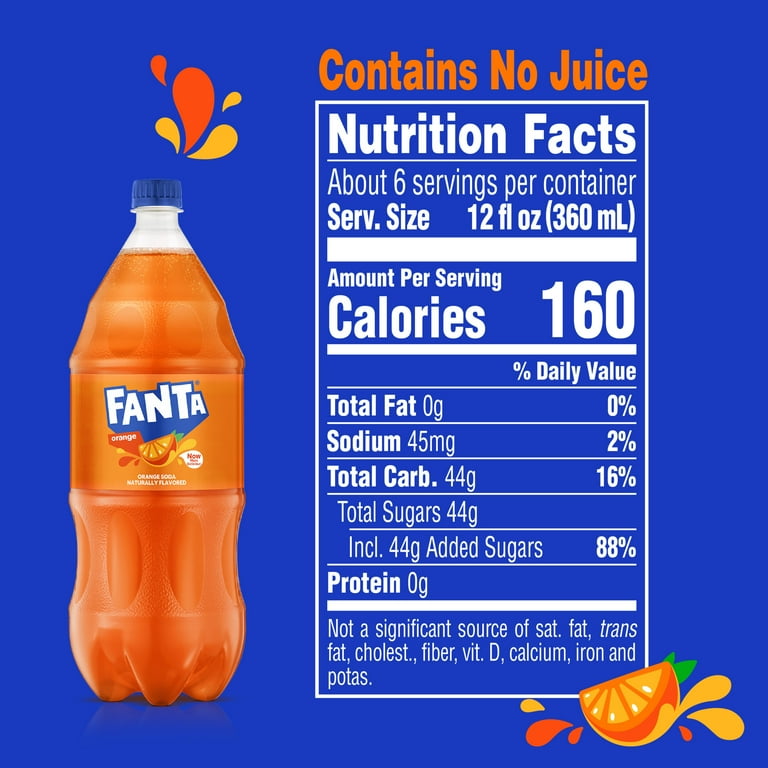 Fanta 2 Liter Bottle