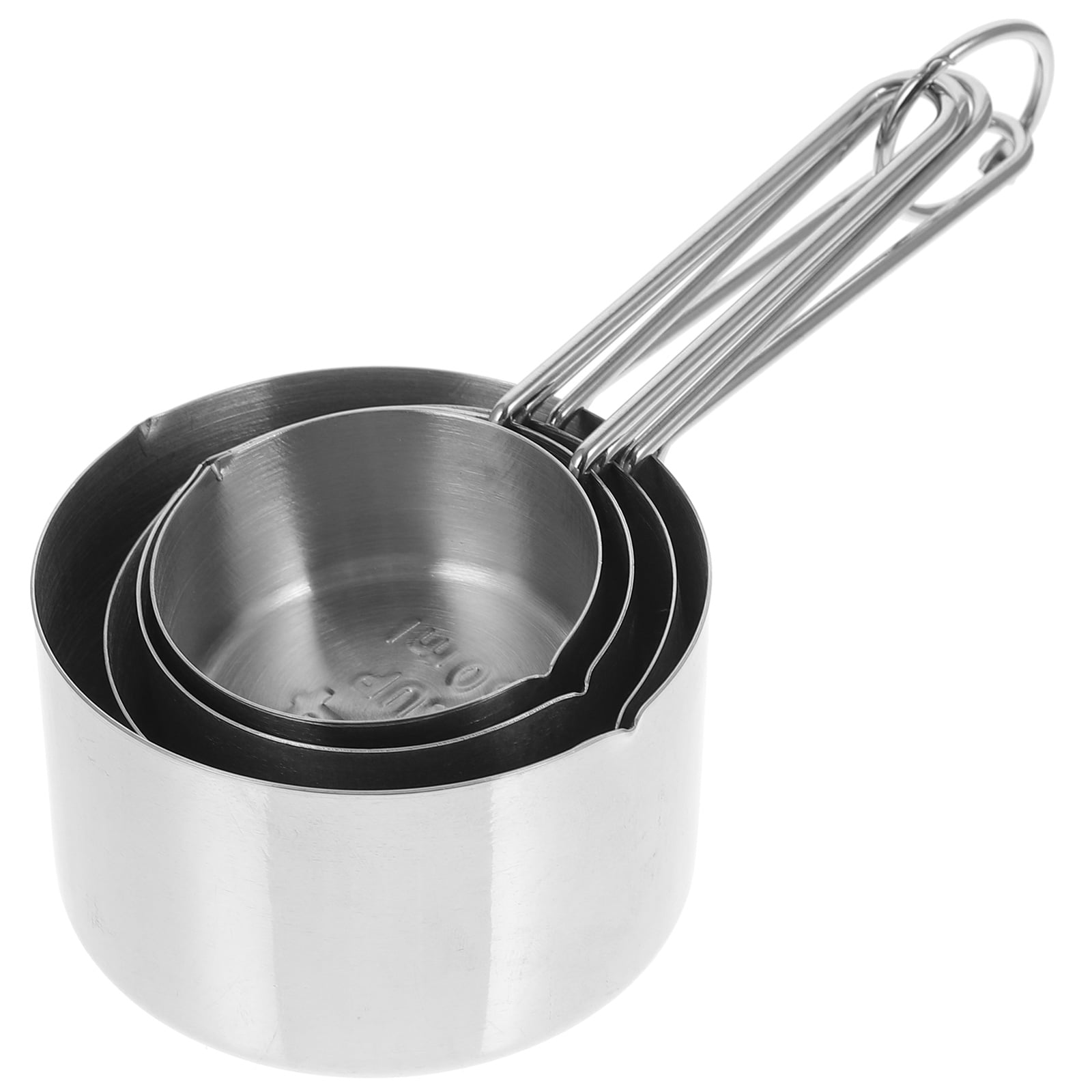 4pcs Scale Measuring Cups Home Kitchen Measuring Cups Cooking Measuring ...