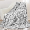 1pc Soft and Fluffy Leopard Print Throw Blanket for Couch, Bed, Sofa ...