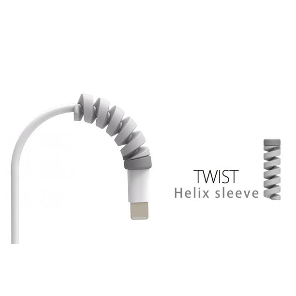 2 Pcs Cable Protector Winder Wire Cord Organizer Cover for iphone USB ...