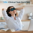 Moisture Chamber Glasses for Dry Eyes, 3D Soft Silicone Sleep Goggles ...