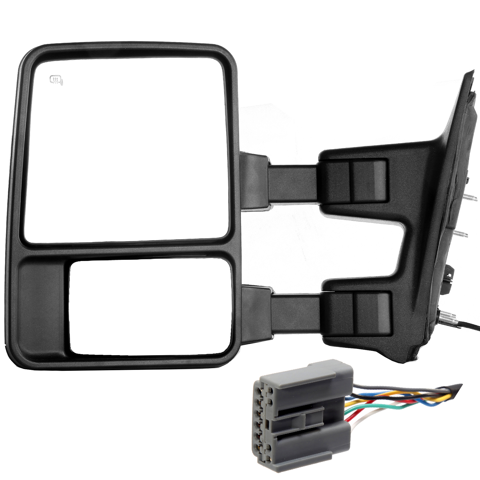 Buy SCITOO Towing Mirrors Tow Mirrors Black Truck Mirrors fit for 2003 ...