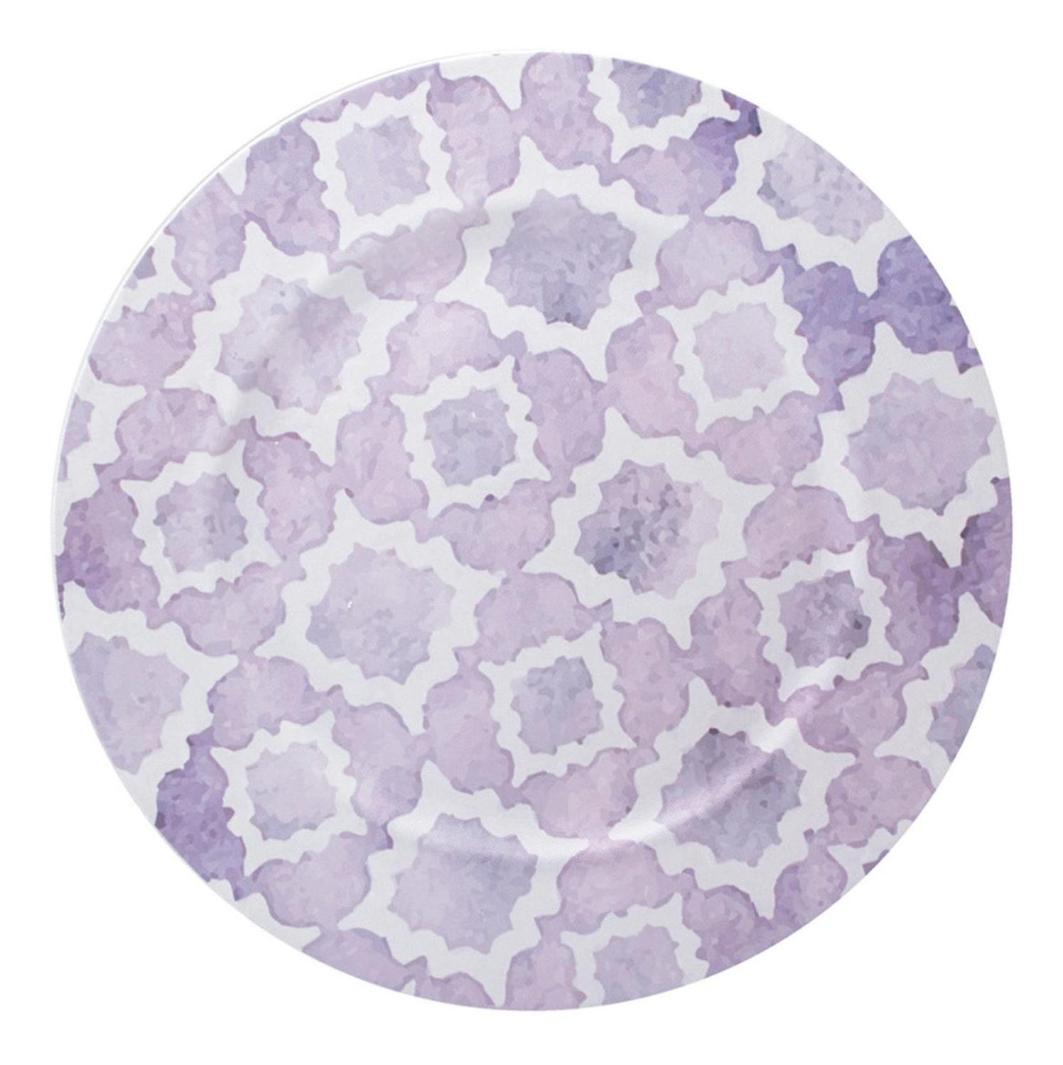 Plato Base 33cm Mesa Plastico 1 Pieza Crown Baccara Crown Baccara ASTER ...