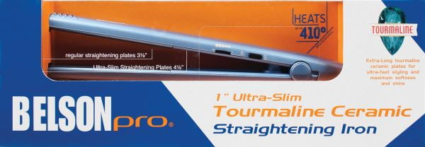 Belson Pro 1" Ultra-Slim Flat Iron - Walmart.com