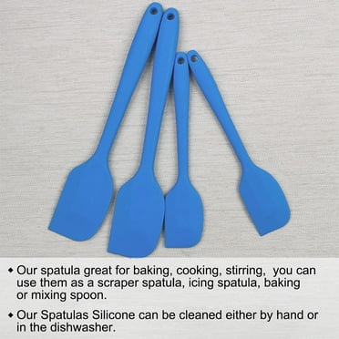 Norpro 3pc Silicone Rubber Spatula Set - Flexible Scraping Spooning ...