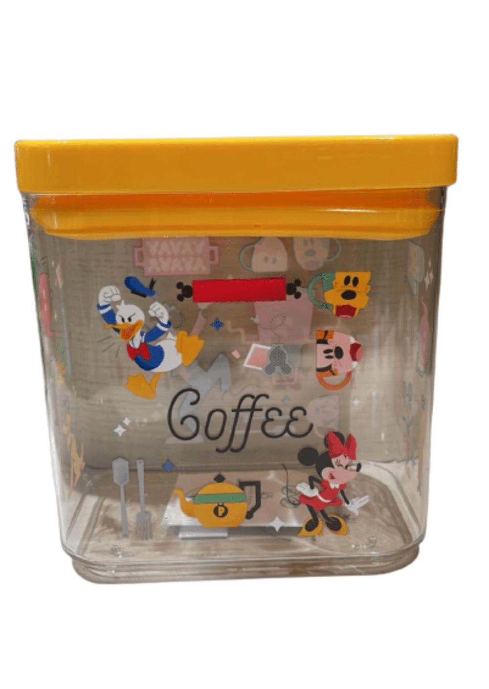 Disney Parks Mouse Ware Mickey and Friends Coffee Container New ...