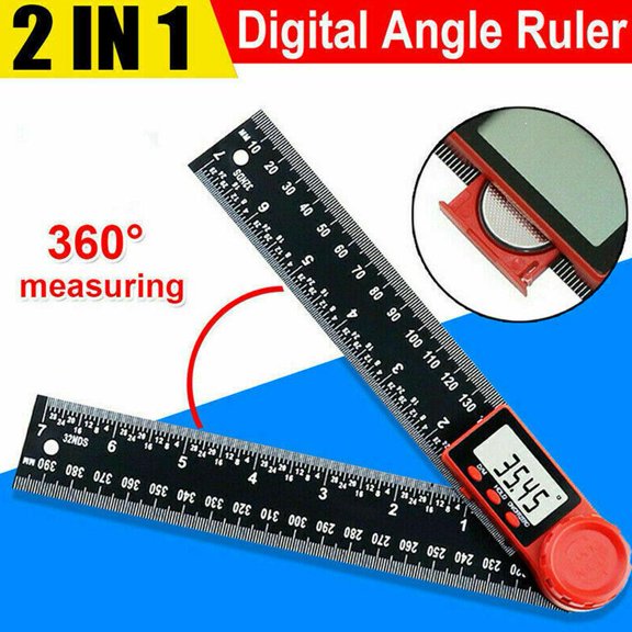 Goniometer Angle Ruler Protractor Measuring Plastic Tool Body Rotary ...