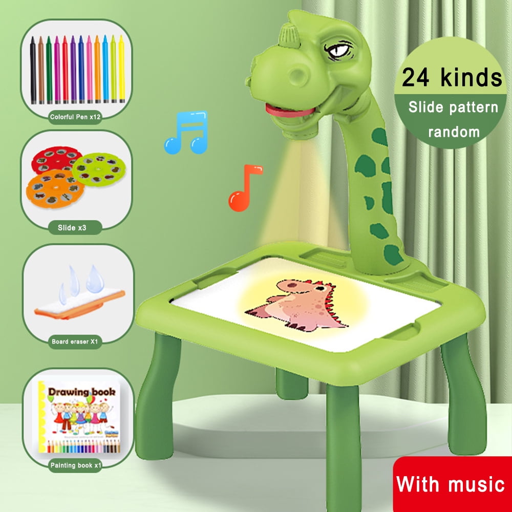 Children's Projection Drawing Board, Smart Projector Kids Painting ...