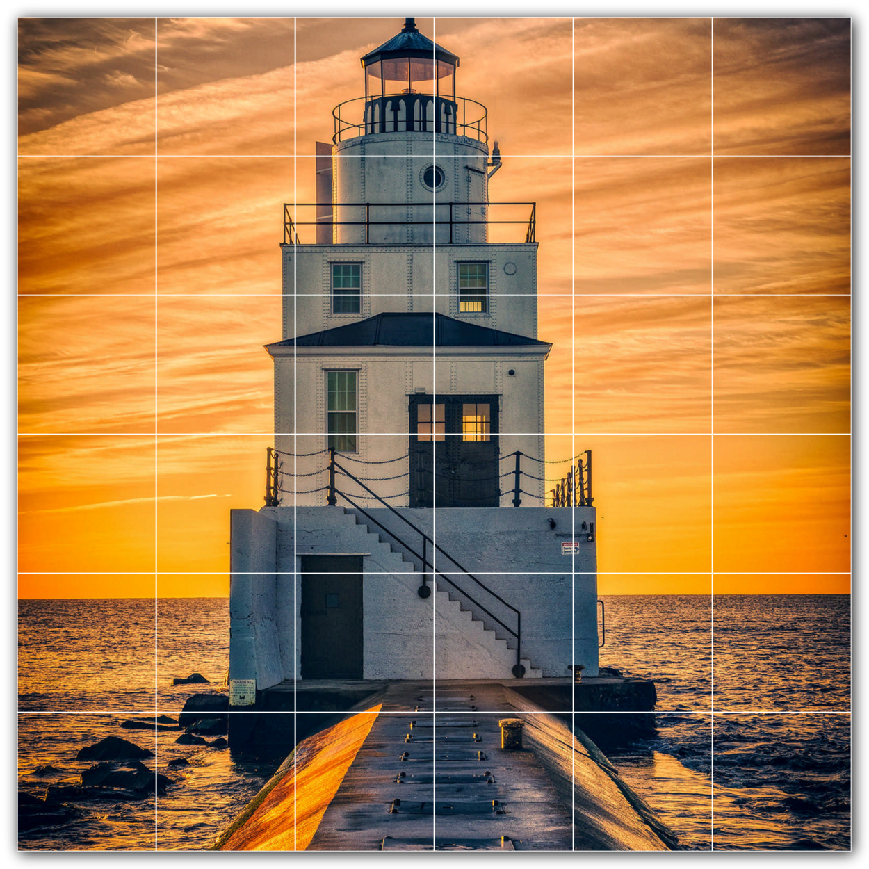 Picture-Tiles.com: Lighthouse Ceramic Tile Wall Mural WAL500845-66XL ...