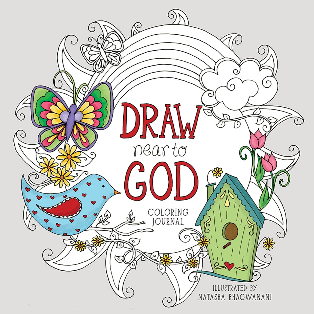Draw Near to God : A Coloring Journal - Walmart.com