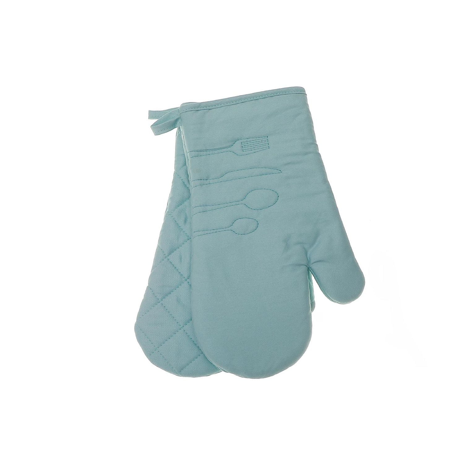 Click here for Ih Casadécor 2 Pc Utensil Front Stitched Oven Mitt... prices