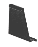 CRL WSC421-XCP100 CRL Black Plastic Pull Tabs for Screens - Bulk - pack ...