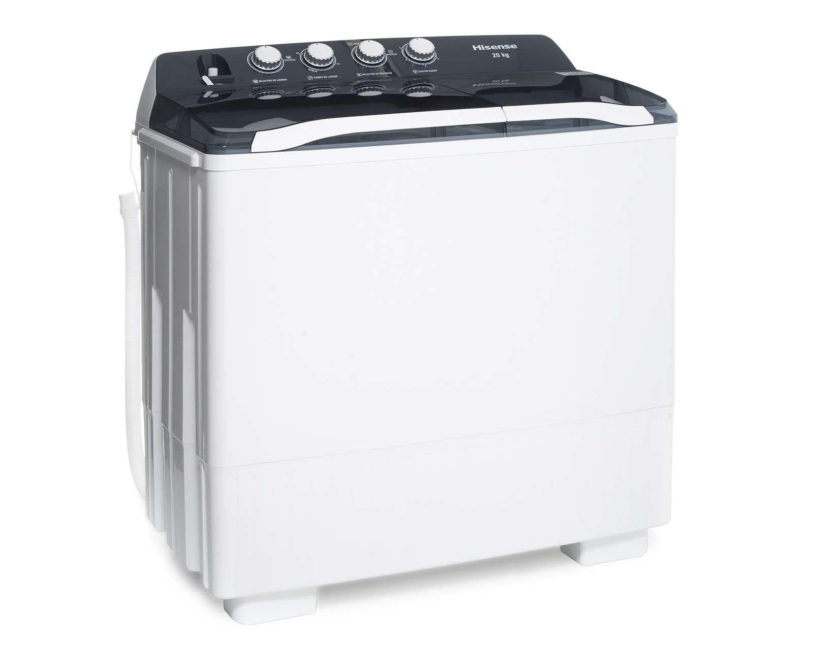 Lavadora Hisense Dos Tinas 20 kg Blanca Hisense WSA2001P | Walmart en línea