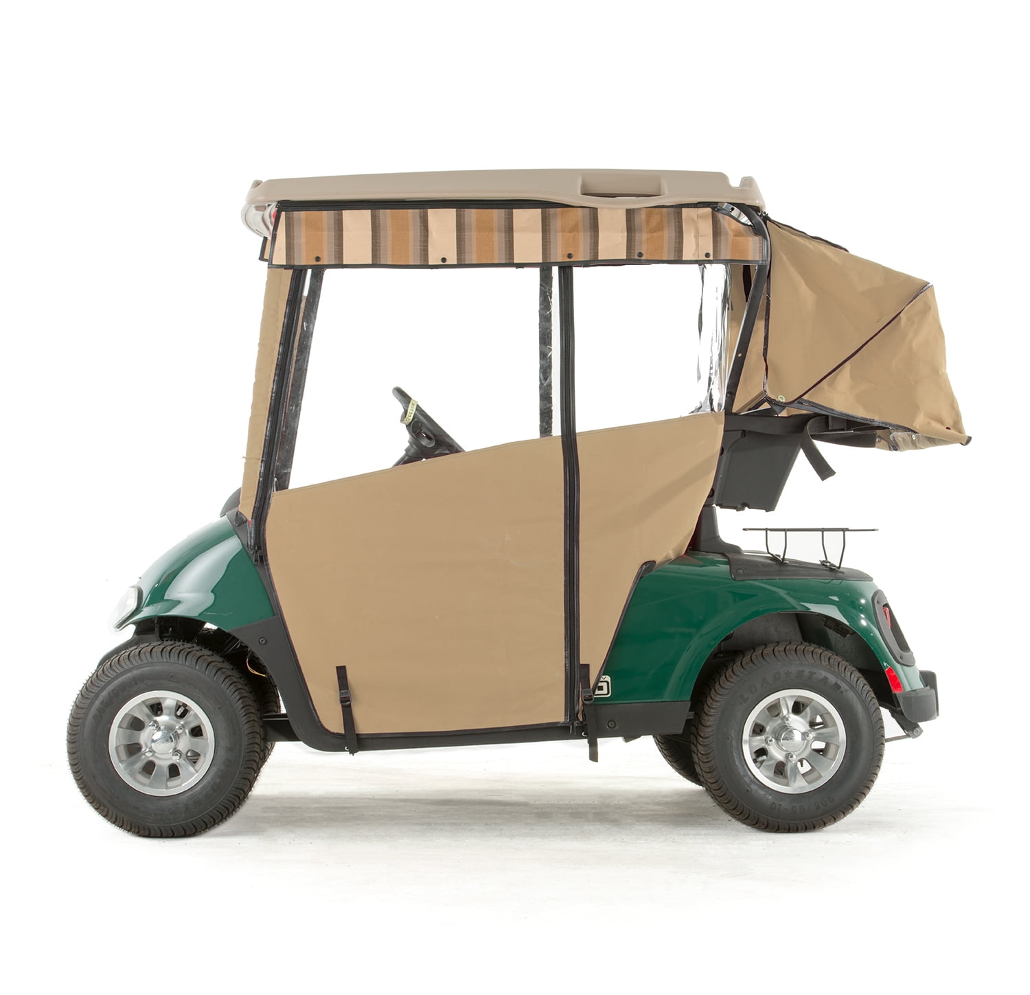 EZGO RXV Golf Cart PRO-TOURING Sunbrella Track Enclosure - Linen ...