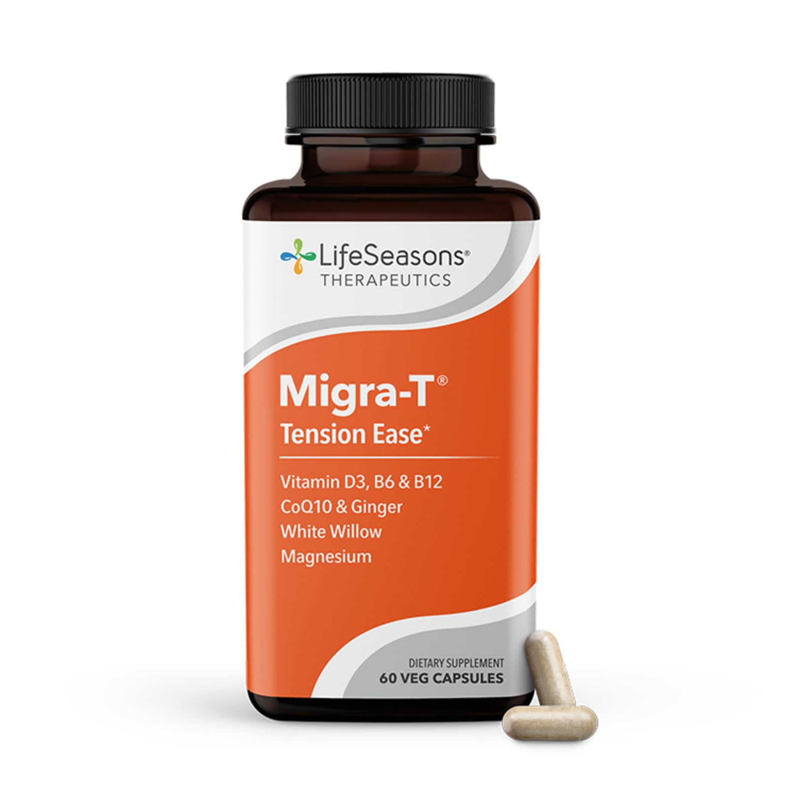 Supplement LifeSeasons Migra-T Migraine Prevention 60 cápsulas ...