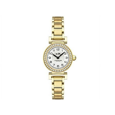 Coach Women's Madison 14502652 Watch, Stainless Steel Case, Gold Mesh ...
