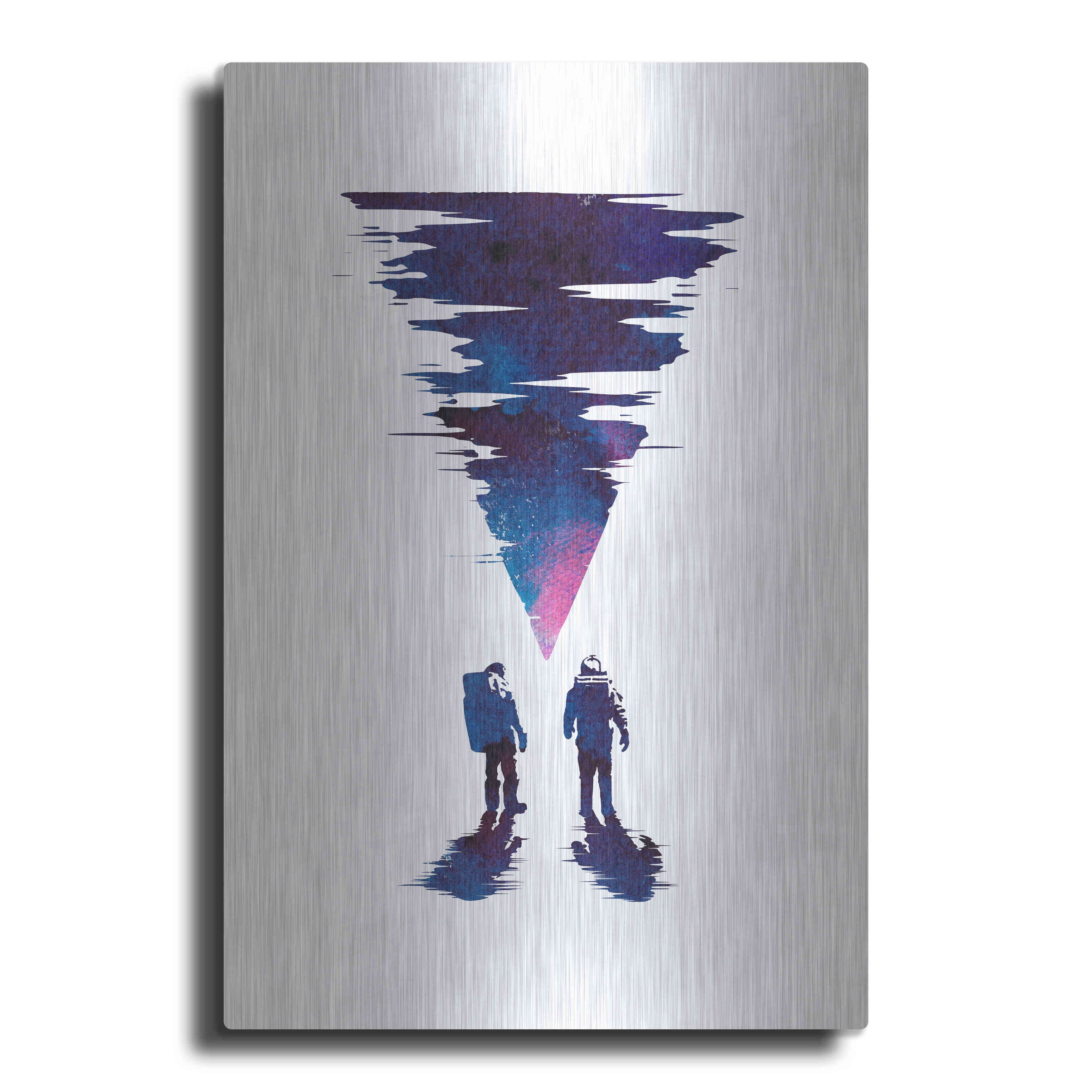 Luxe Metal Art 'The Thing' by Robert Farkas, Metal Wall Art, 12"x16 ...