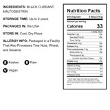 Black Currant Powder, 1 Pound — Antioxidant Powerhouse, Vegan Superfood ...